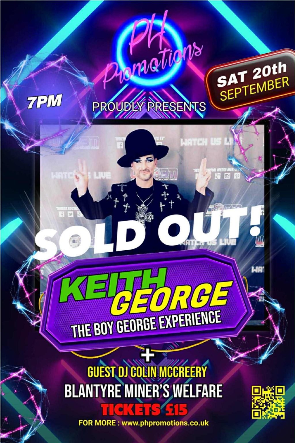SOLD OUT Boy George Experience – PH Promotions